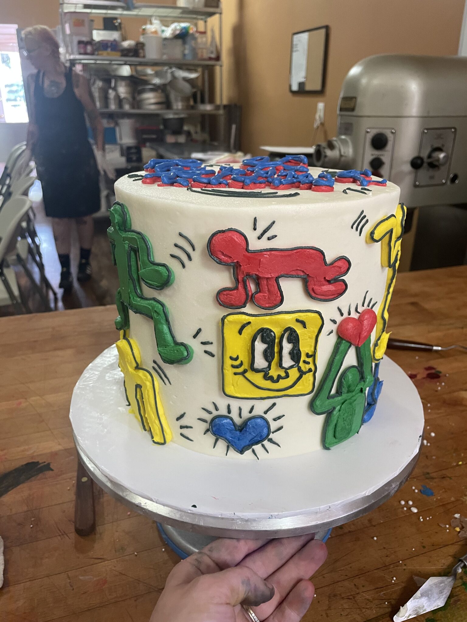 Keith Haring Cake – Baes Baekery